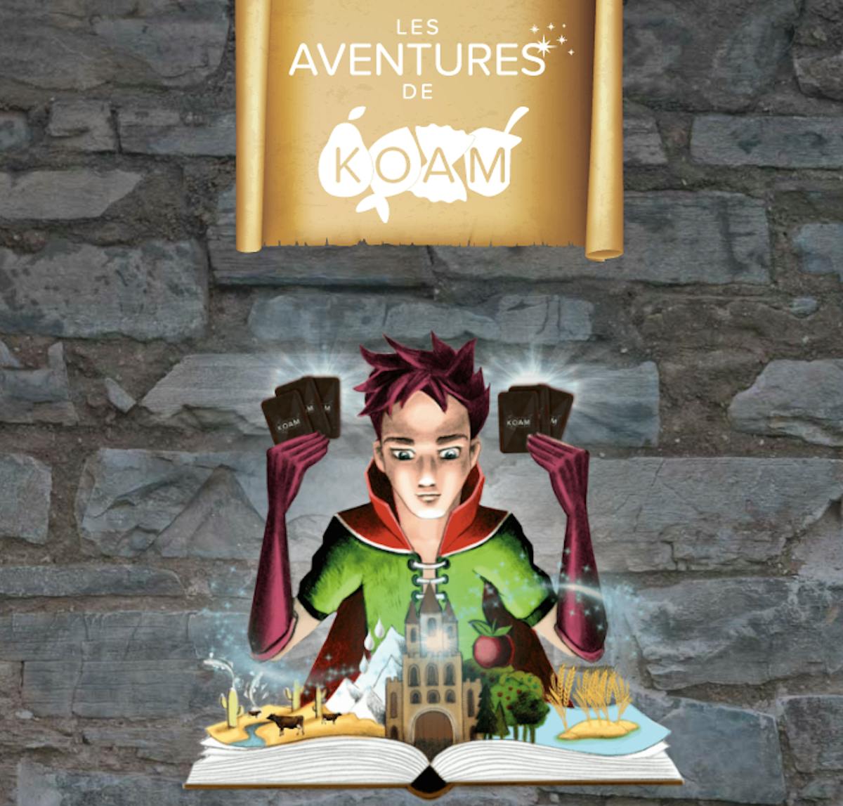 Koam, une plateforme ludique qui apprend aux enfants à manger sainement ...