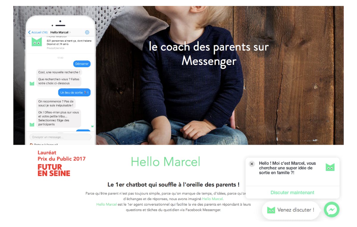 Hello Marcel, un assistant qui donne des idées de sorties et de ...