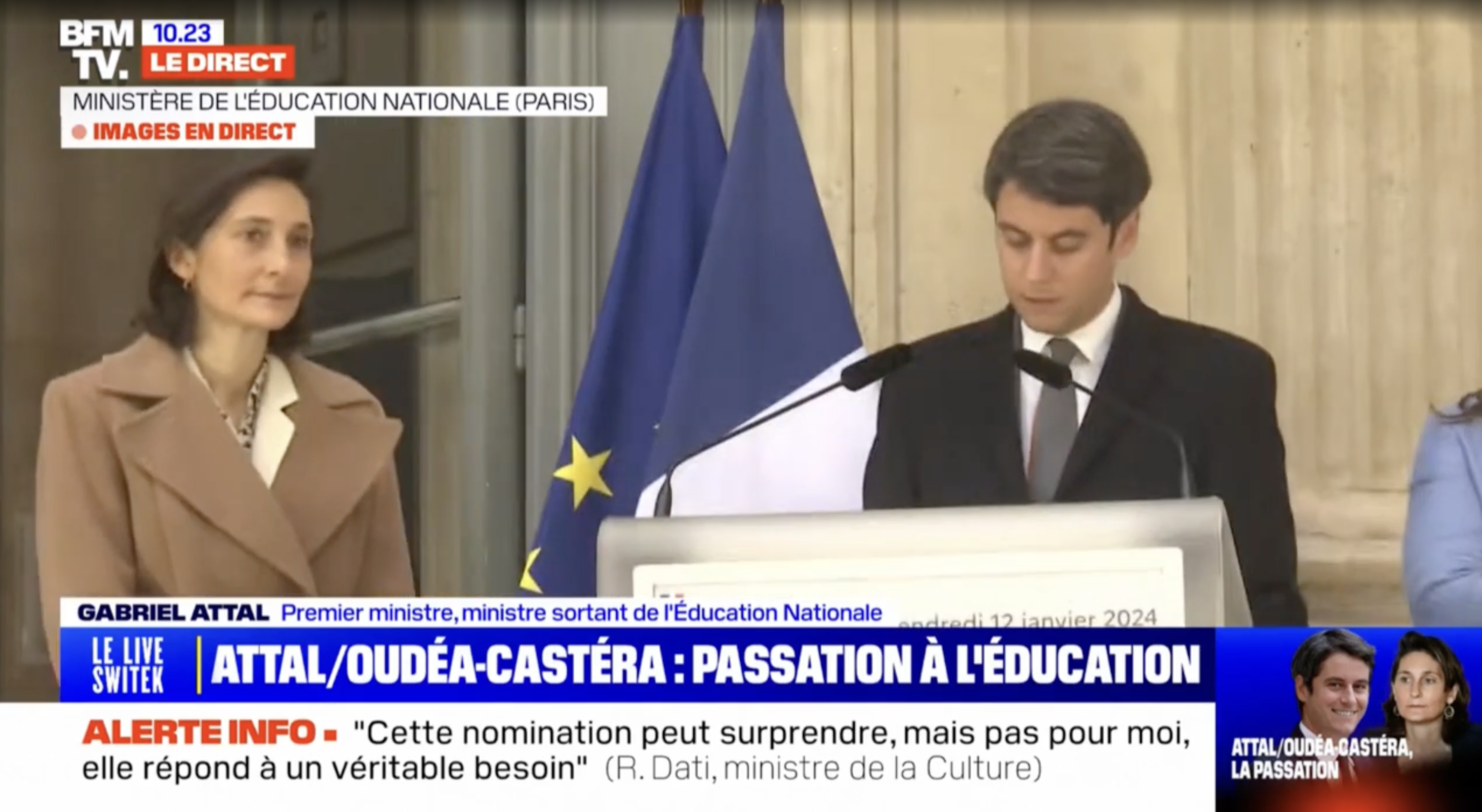 Amélie Oudéa-Castéra : la ministre de la culture se confie sur sa vie ...